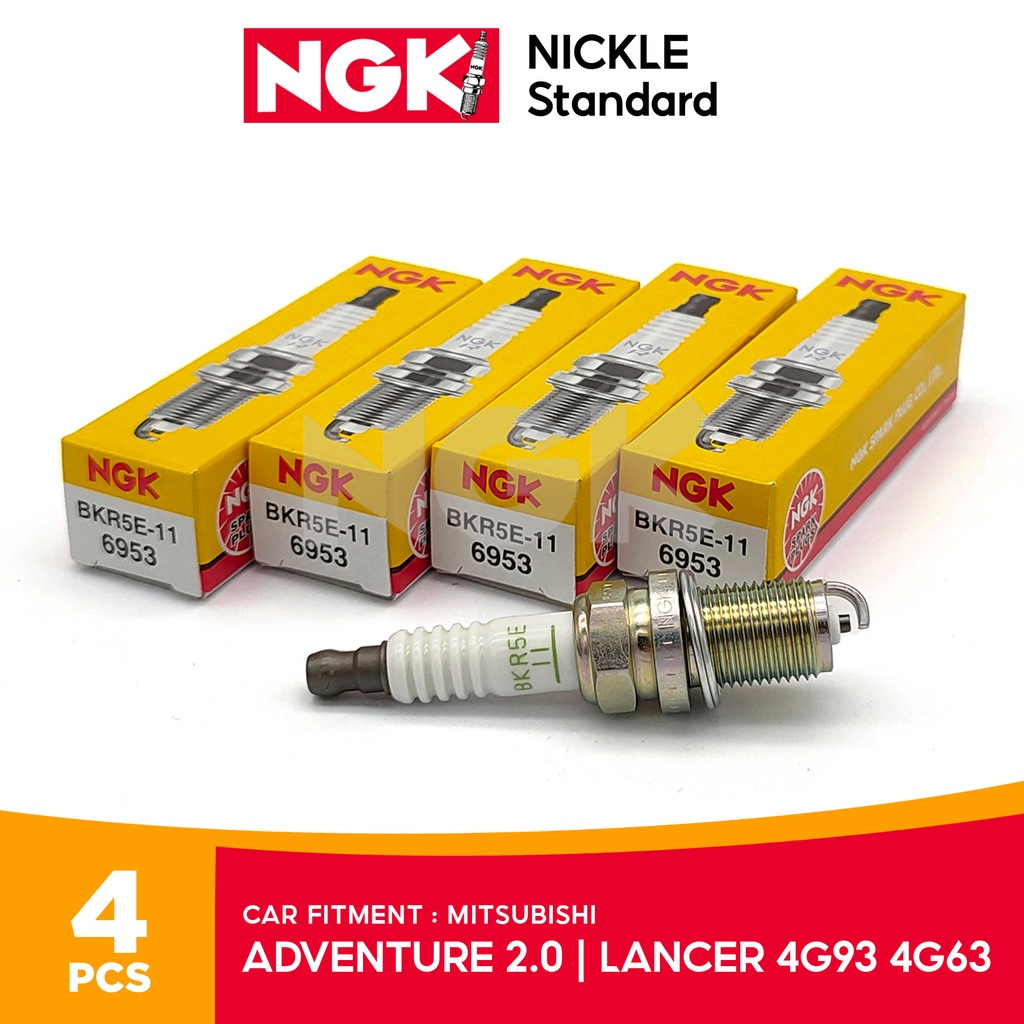 NGK BKR5E-11 Standard Spark plug for Mitsubishi Lancer 4G63 4G93 ...