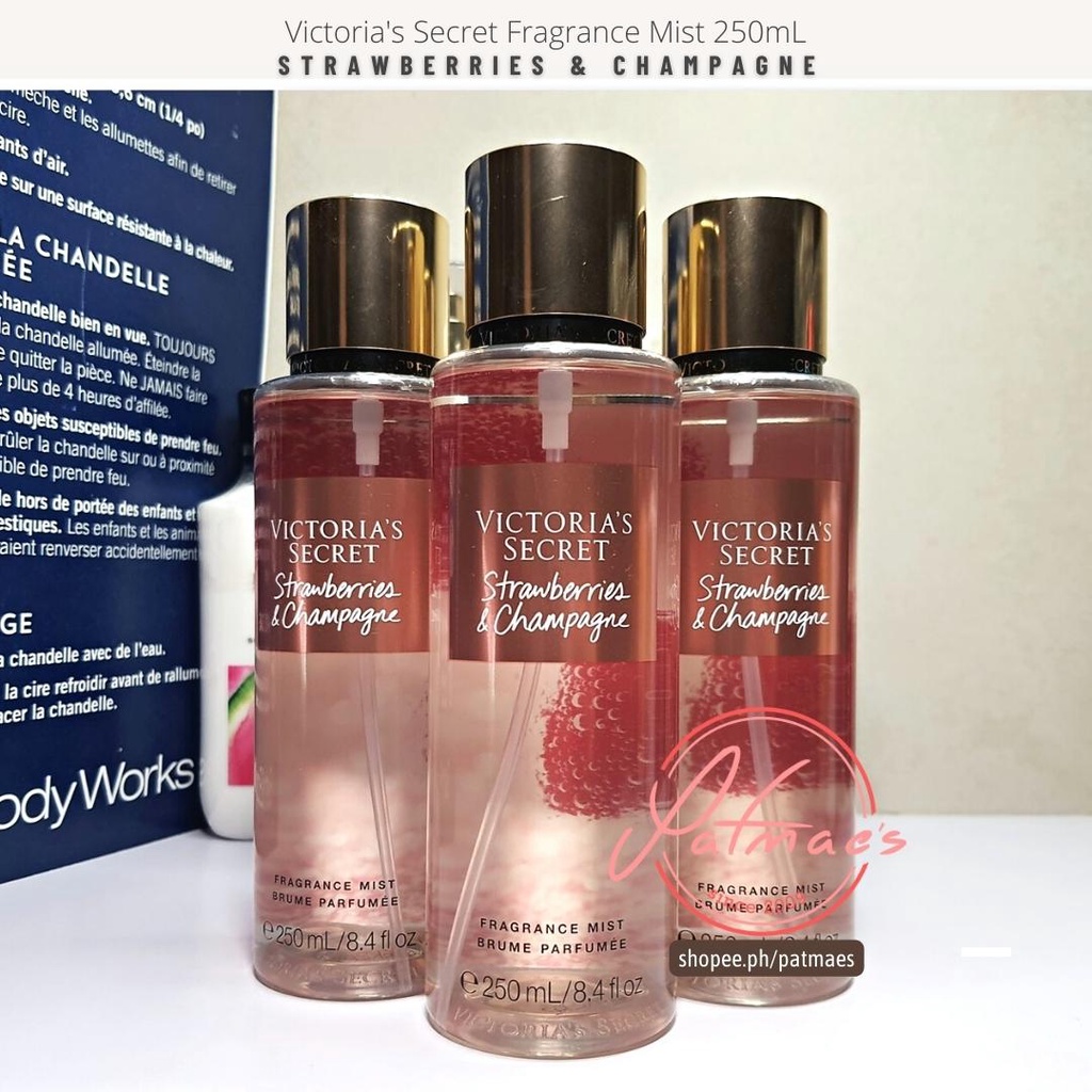 Victorias Secret Fragrance Mist Strawberries And Champagne 250ml Sold