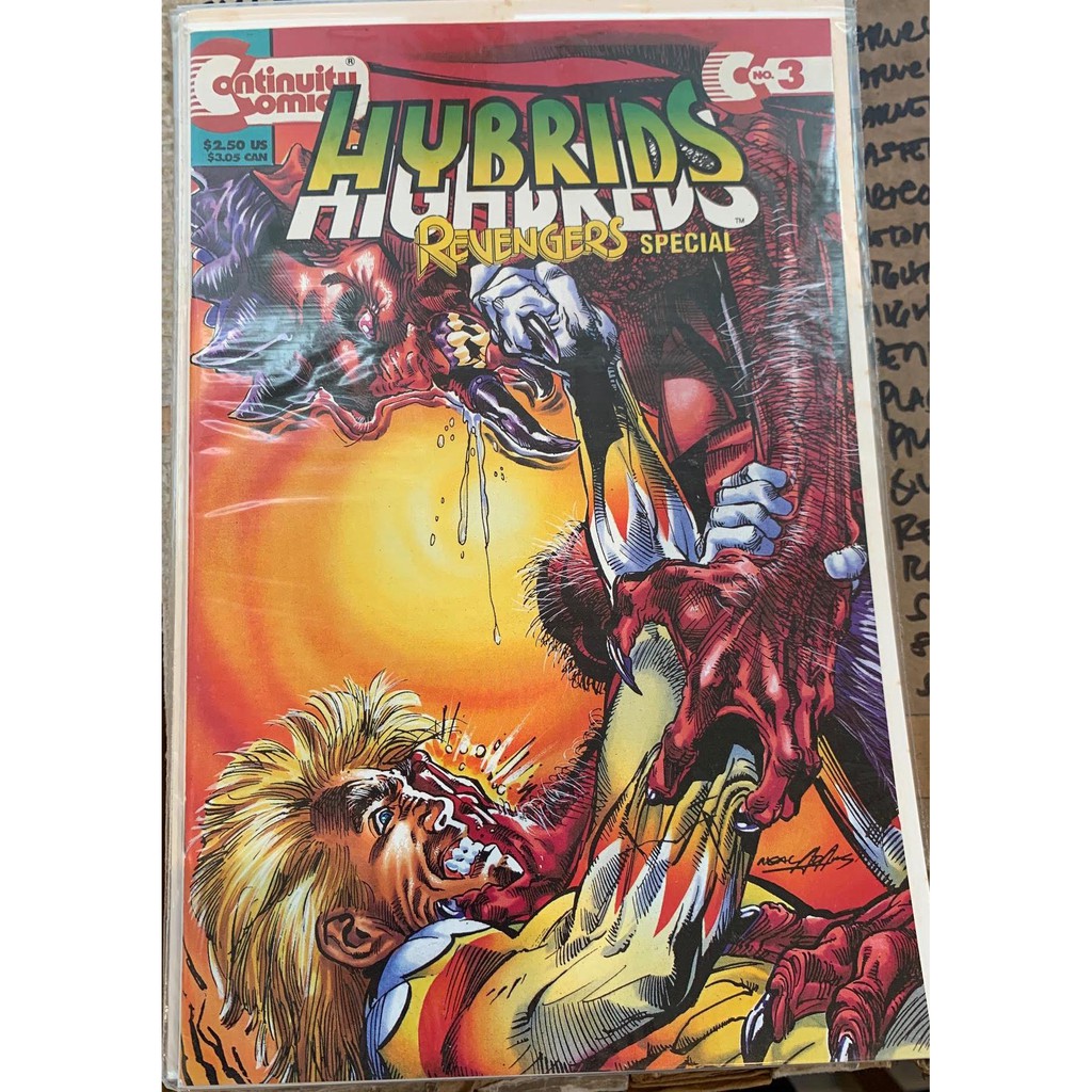 Continuity Comics: 1993 - Hybrids / Revengers #1 to 5 Set | Shopee ...