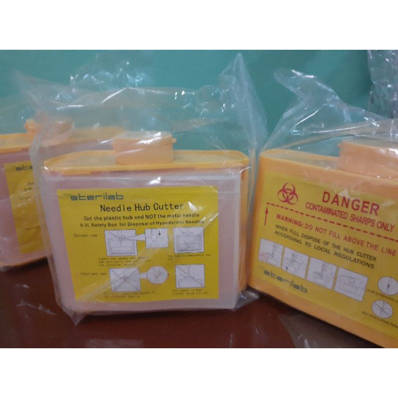 Needle Cutter Medical Sharps Container0.3 size Needle Destroyer ...