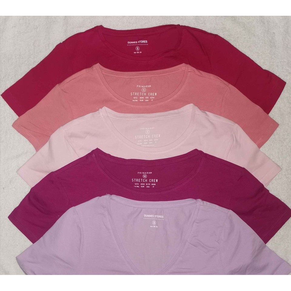 Basic Tees Shirt (Cotton Fabric) | Shopee Philippines