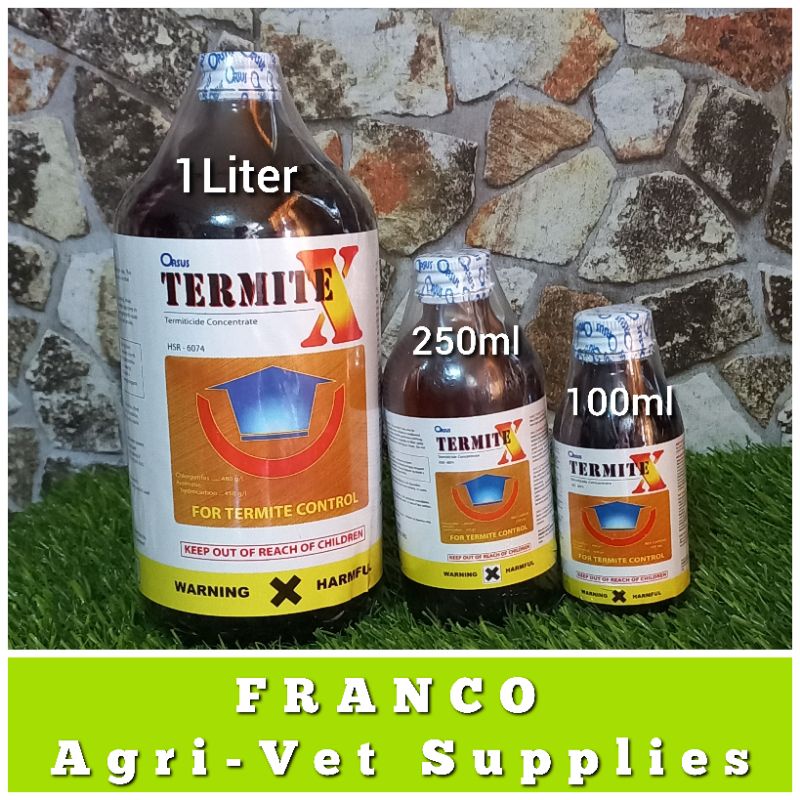 Orsus Termite X Termiticide Concentrate (1Liter/250ml/100ml) For ...