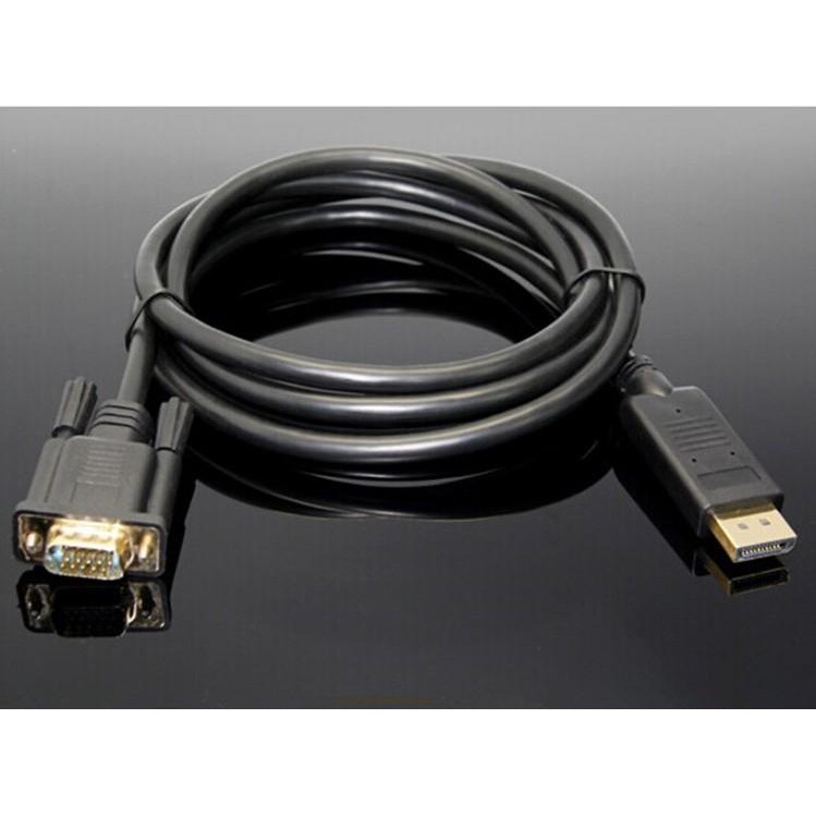DisplayPort to VGA Video cable, DisplayPort Male to VGA Male | Shopee ...