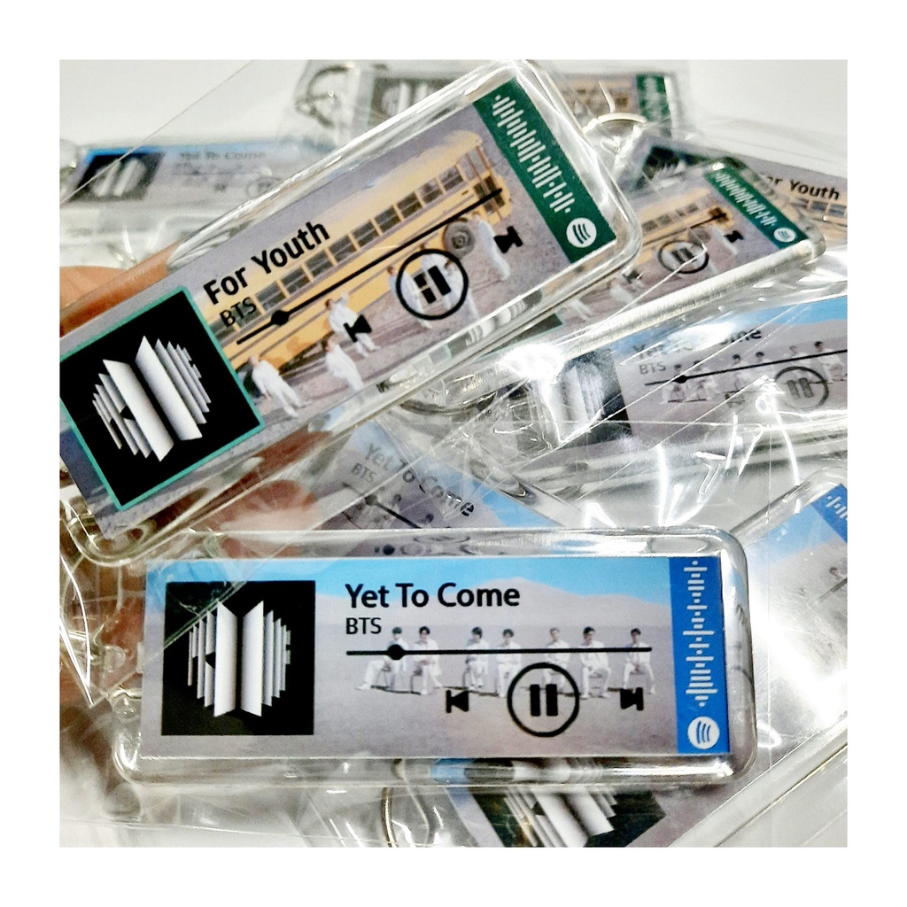 BTŚ Songs Spotify Acrylic Keychains (Batch 1) | Shopee Philippines