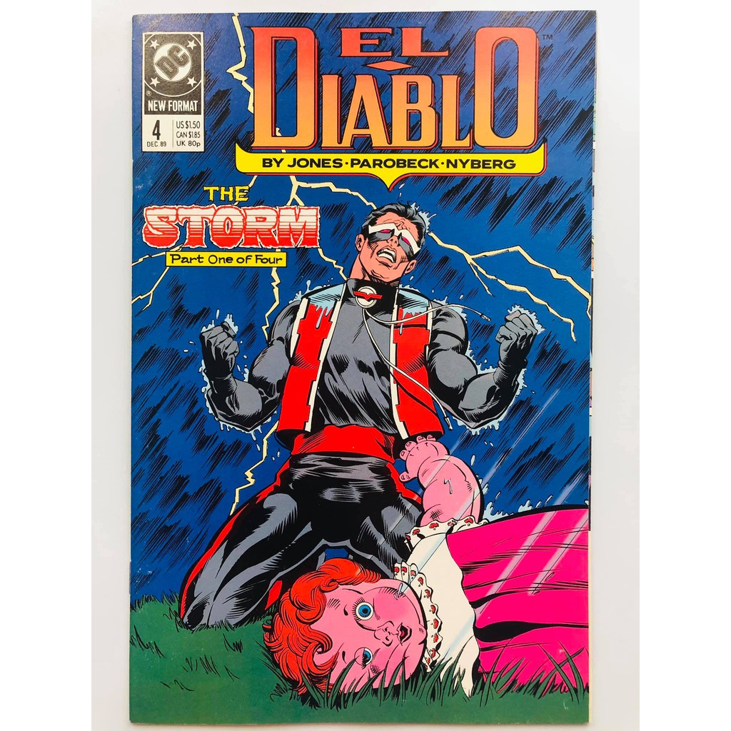 El Diablo 4 Comic Book Published Oct 1989 by DC Comics Written by ...