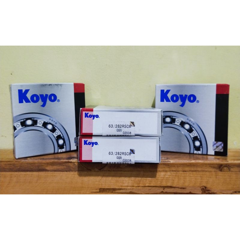 KOYO japan 63/28 bearing ( 28x68x18 ) | Shopee Philippines