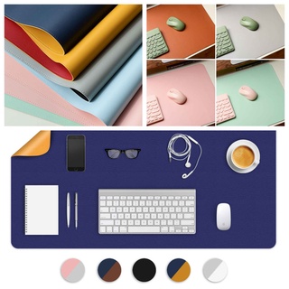Double Sided PU Leather Desk Mat, Extended Mousepad, Gaming Mousepad 30 ...