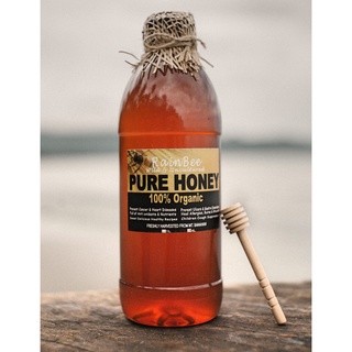 Rainbee Pure Raw Honey Uncultured Organic 1L | Shopee Philippines