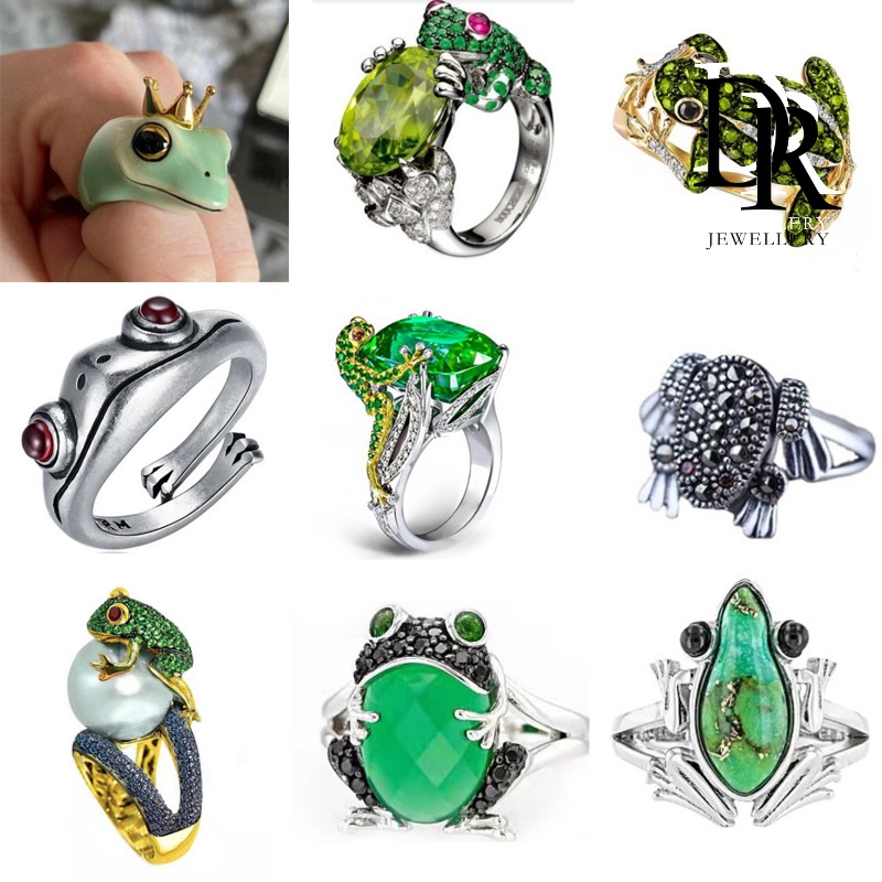 DR Jewelry Fashion Korean Accessories Frog Combination Series Popular ...