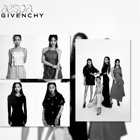AESPA X GIVENCHY 2021 A4 PHOTO POSTER/PRINT | Shopee Philippines