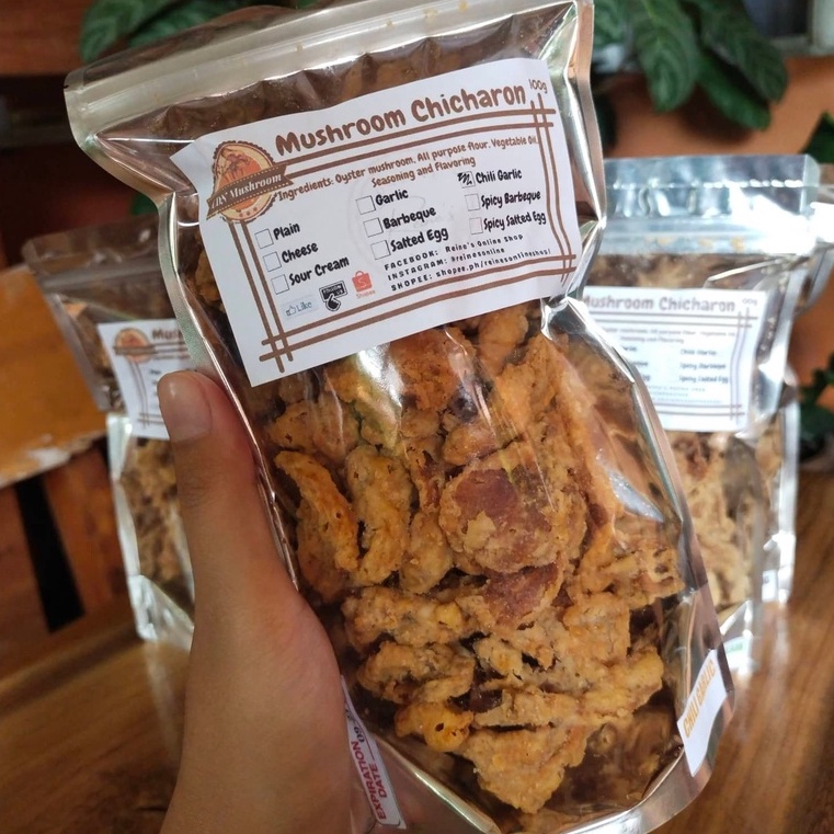 MUSHROOM CHICHARON (100G) | Shopee Philippines