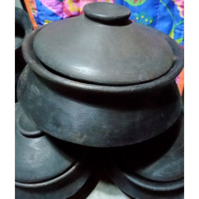 Palayok Na Itim (Traditional Cooking Pots) Medium | Shopee Philippines