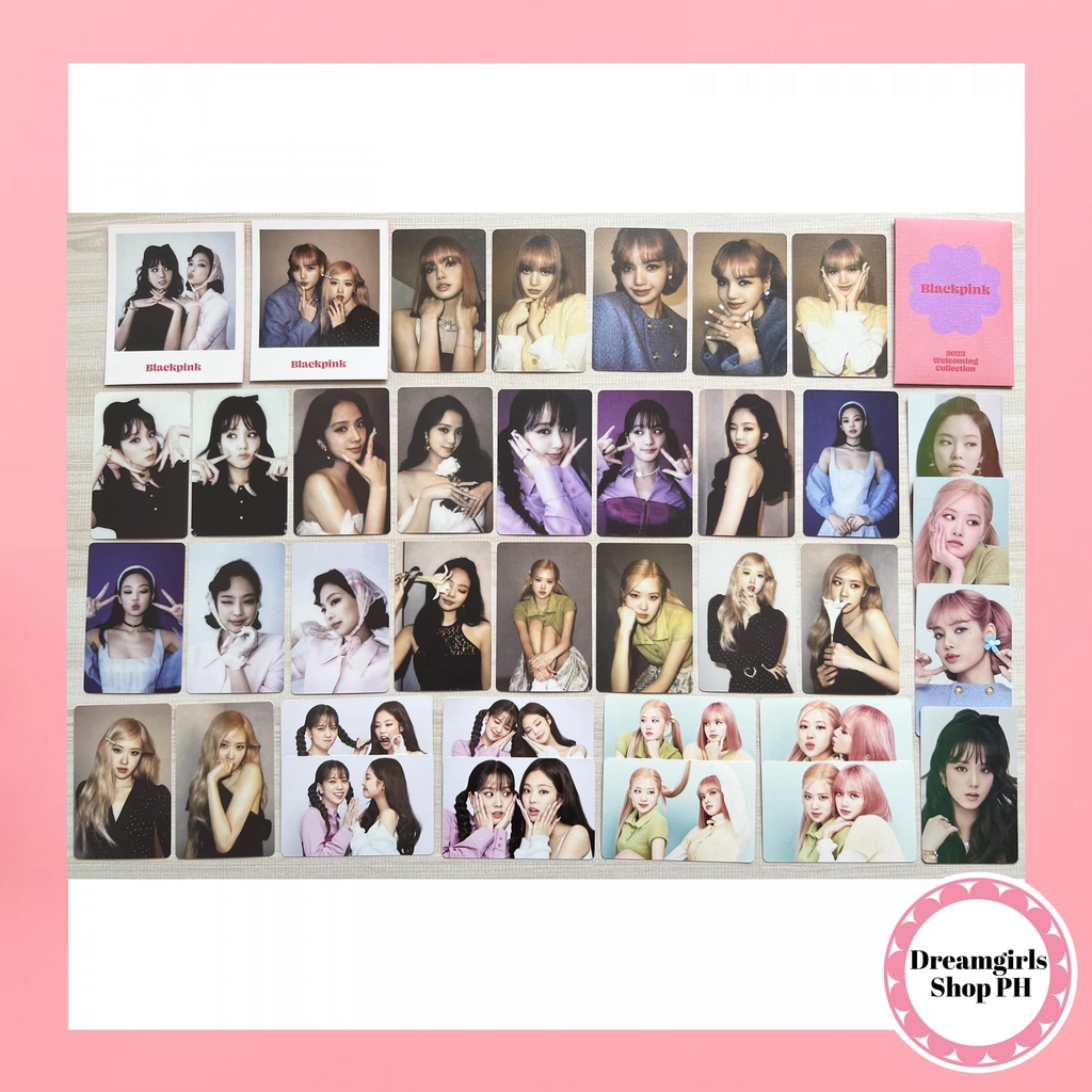 BLACKPINK 2022 Welcoming Collection PC Photocard Tingi | Shopee Philippines