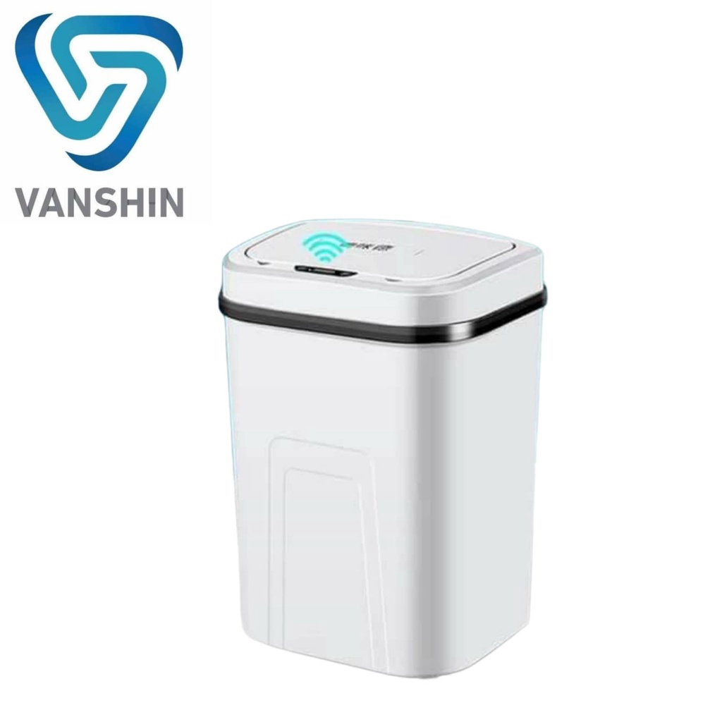 15L Wireless Sensor Smart Trash Can Bin Automatic Trash Bin Non Touch ...