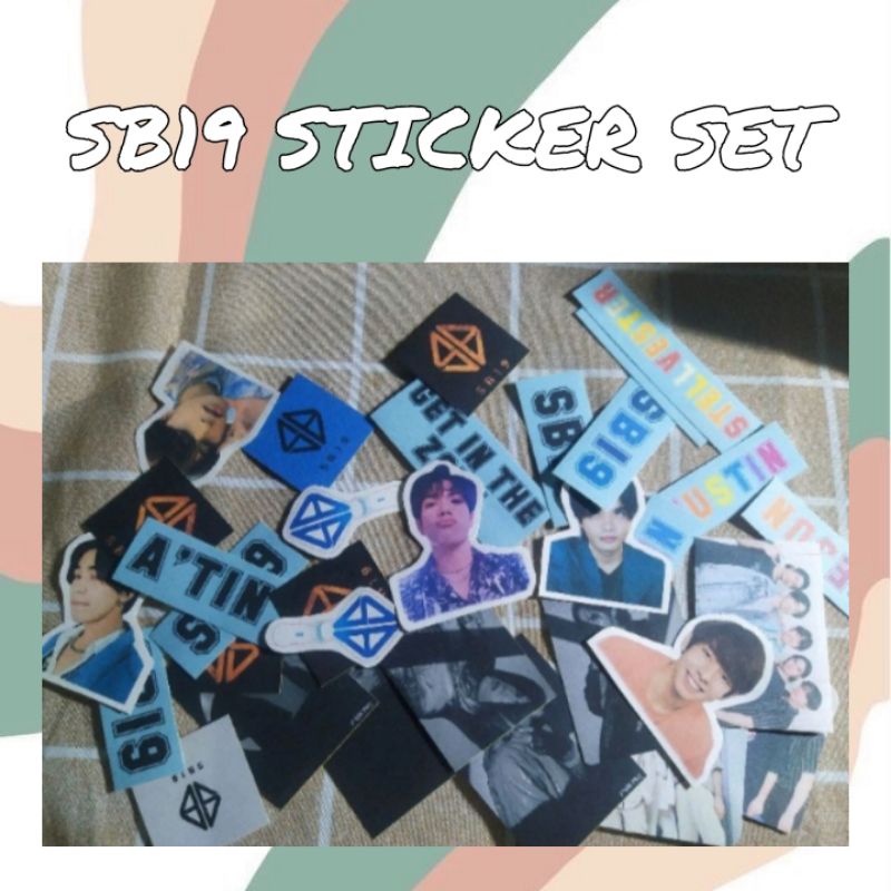 SB19 Sticker 21-30+ PIECES SET | Shopee Philippines