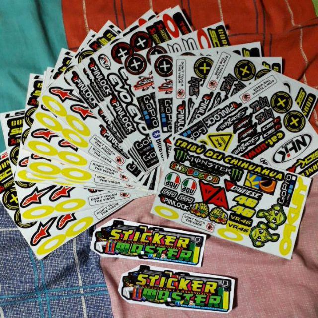 Reflectorized Helmet Visor Sticker | Shopee Philippines