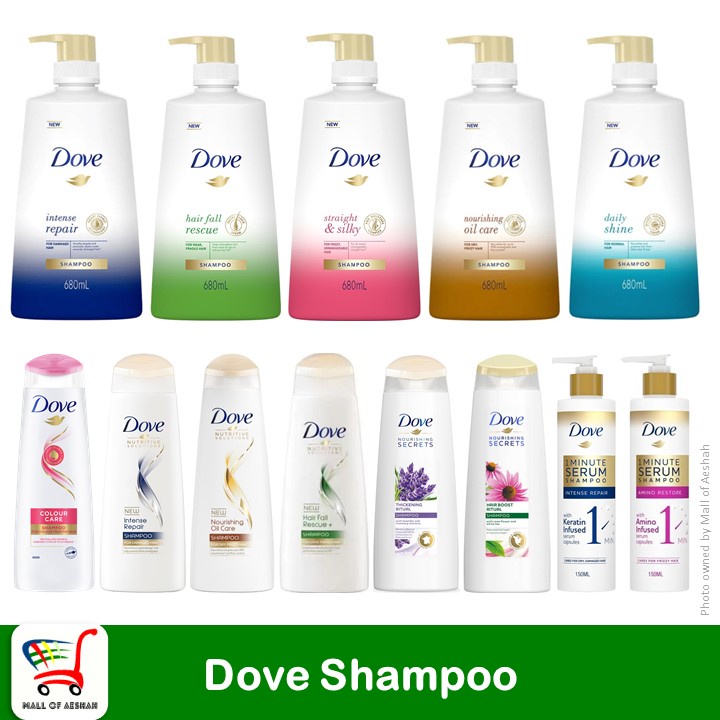 [Product of Unilever] Dove Hair Shampoo - Made w/ Real Nourishing Care ...