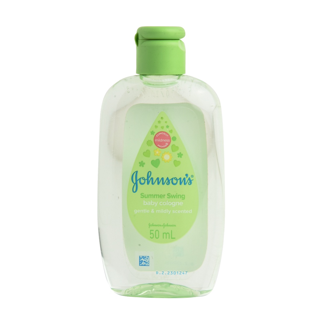 JOHNSON & JOHNSON'S Summer Swing Baby Cologne Gentle and Mild Scent ...