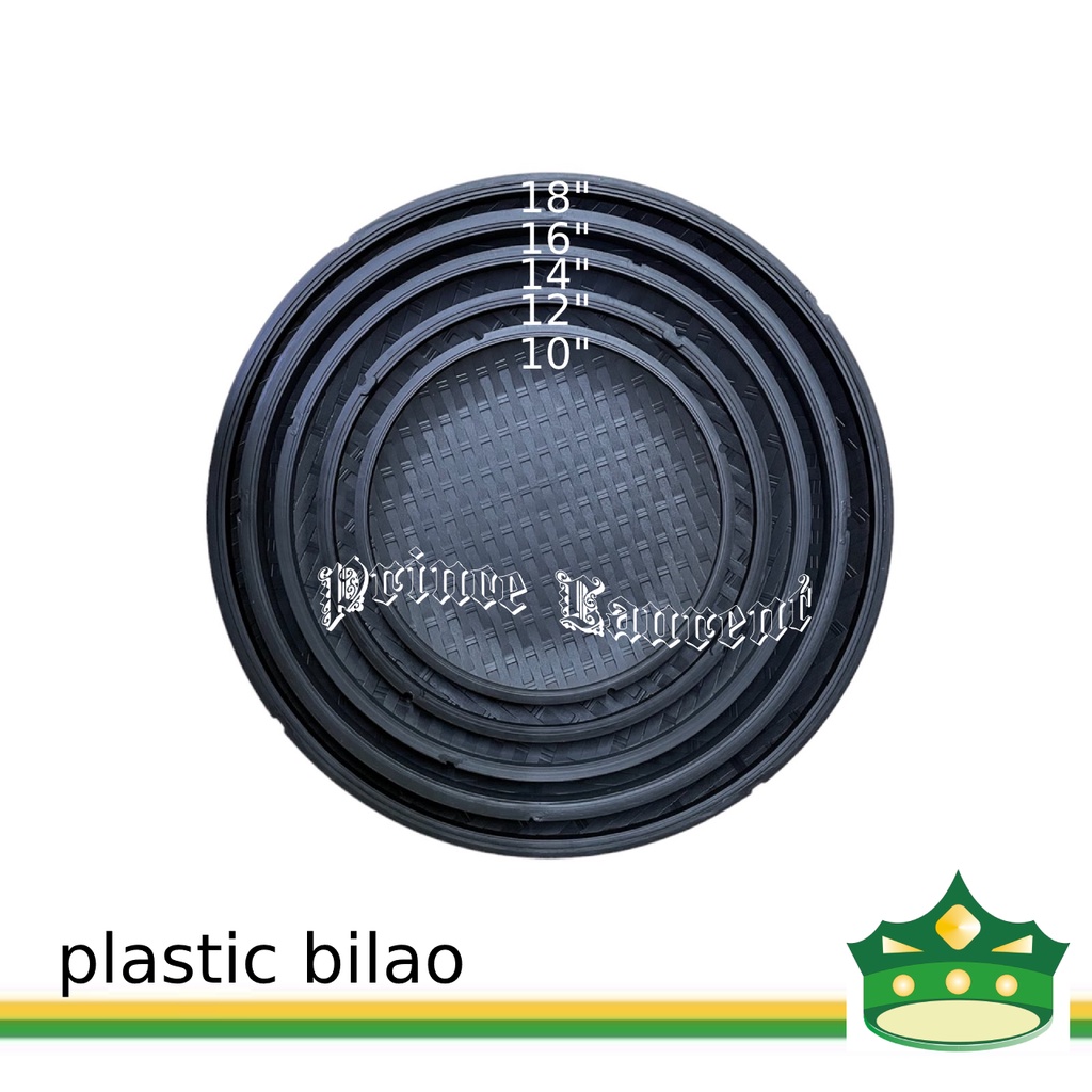 plastic bilao trays black small sizes | Shopee Philippines