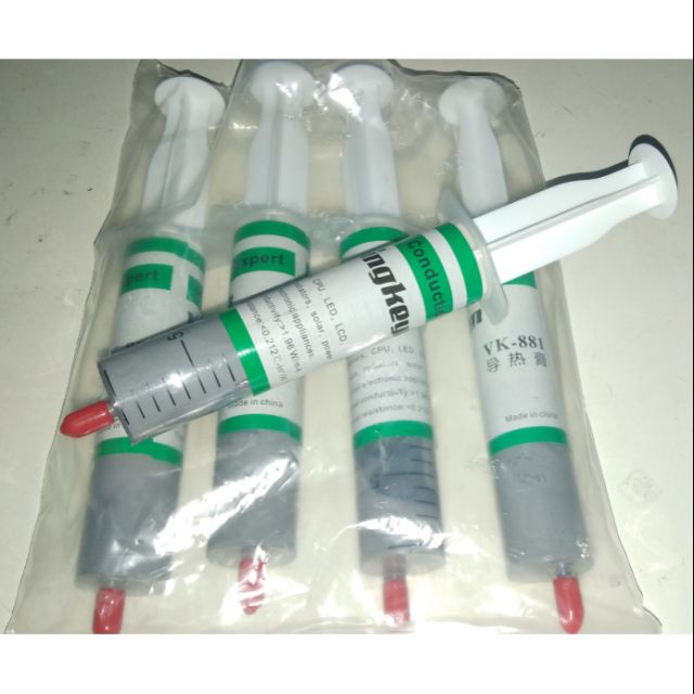 thermal paste (thermal grease) injection type | Shopee Philippines