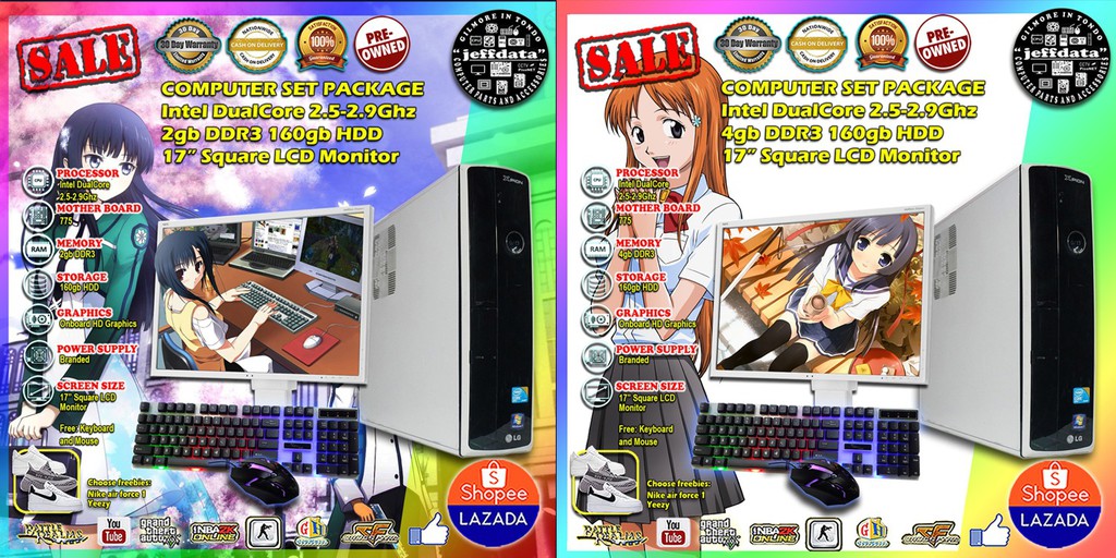 jeffdata PC, Online Shop | Shopee Philippines