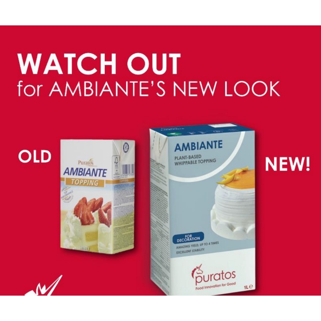 Ambiante Topping Whipping Cream | Shopee Philippines