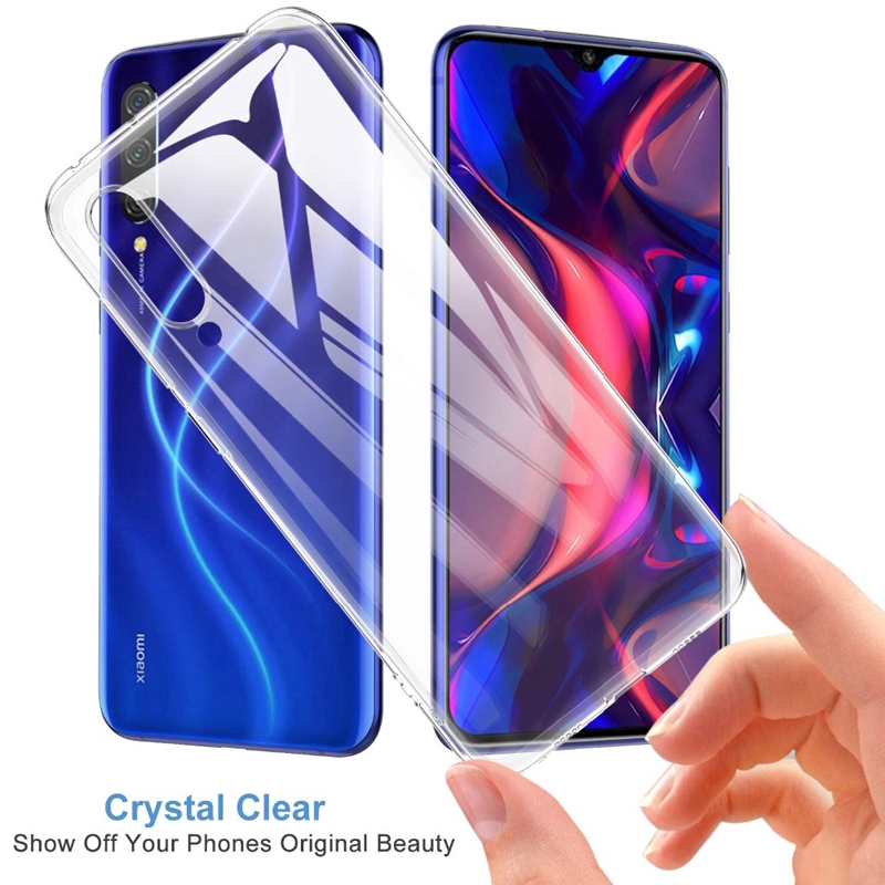Xiaomi MiA3 Mi9T Case Silicone TPU Phone Clear Case For Xiaomi Mi 9T 9 ...