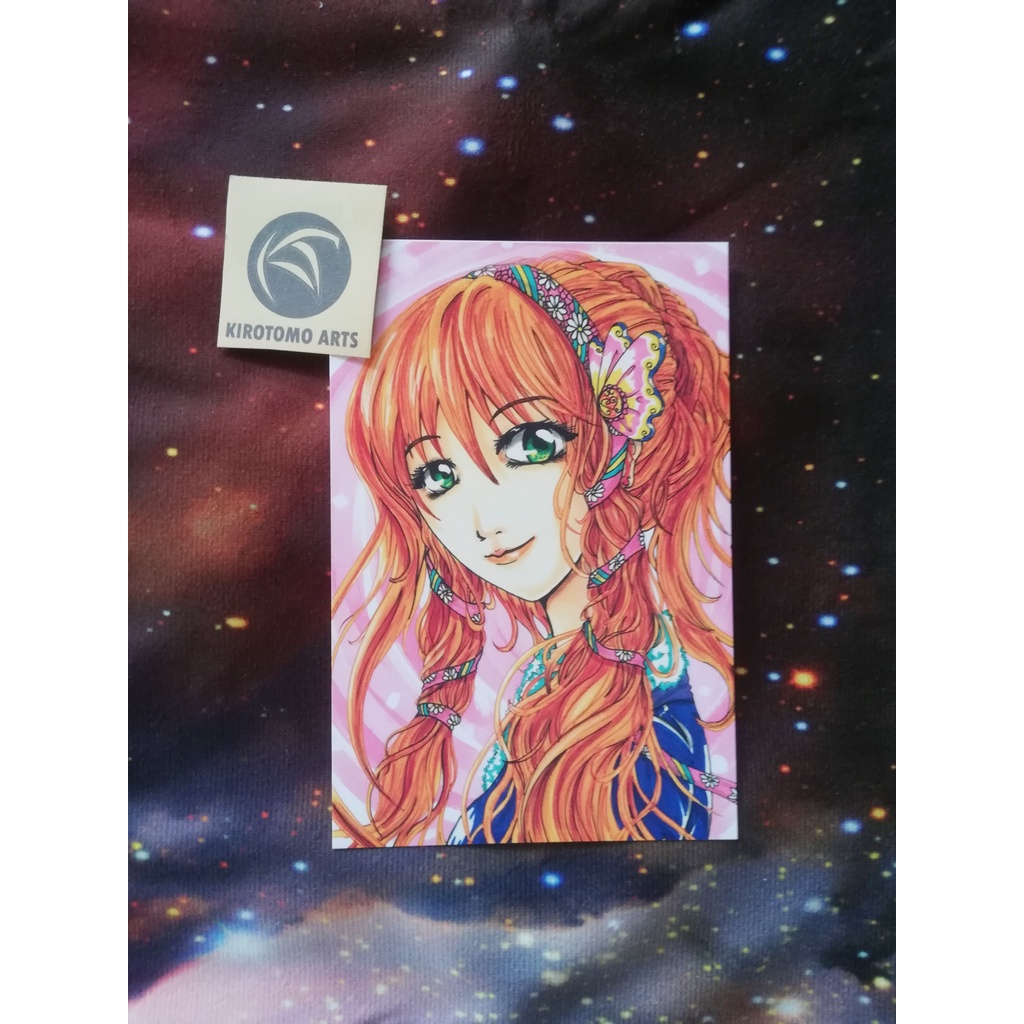 Chilly Autumn Anime art style / Art print / Illustration | Shopee ...