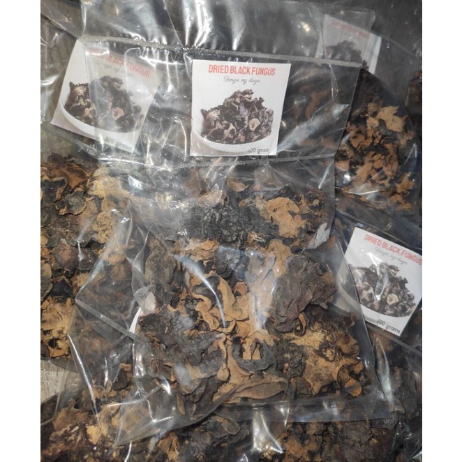 Dried Black Fungus (tenga ng daga) | Shopee Philippines