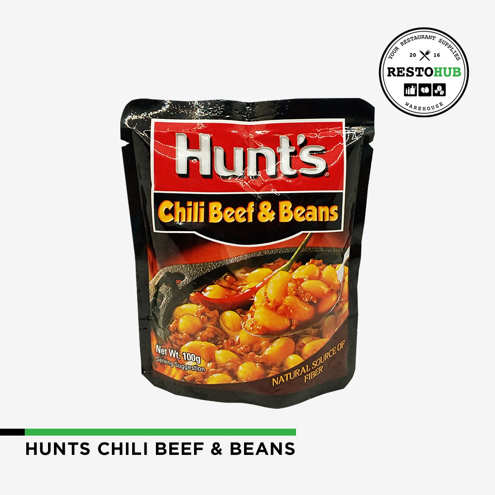 Hunts Chili Beef & Beans 100g | Shopee Philippines