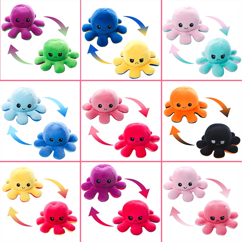 Cute octopus doll doll octopus girl child gift plush animal shape ...