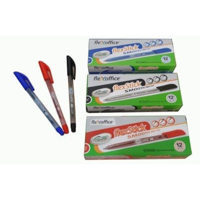 12pcs Flexoffice Flexstick ballpen ball pen smooth ink school supplies ...