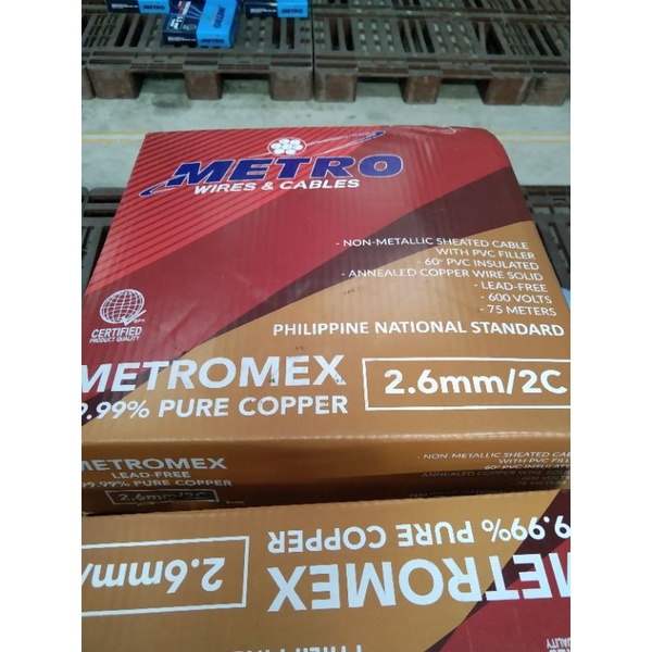 METRO WIRE PDX PER METER CUT SIZE. | Shopee Philippines