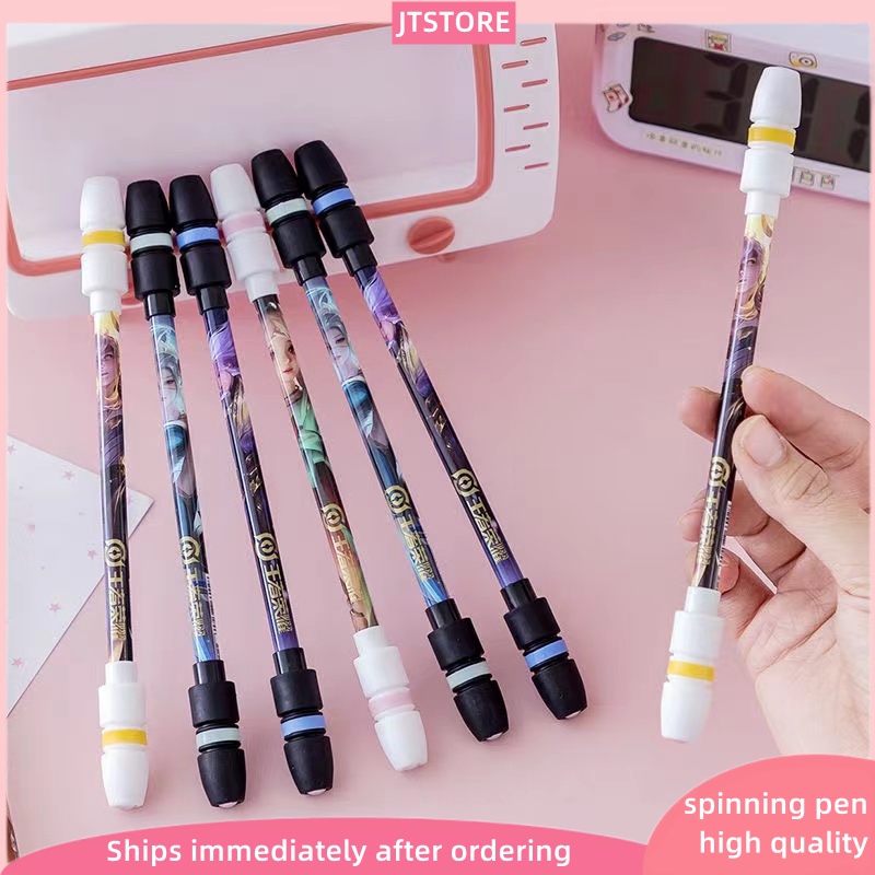 Student Rotating Gel Pen Anti-Stress-Spinning Pen/ Gaming Pressure ...