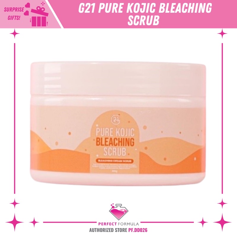 G21 Pure Kojic Bleaching Scrub 300g | Shopee Philippines