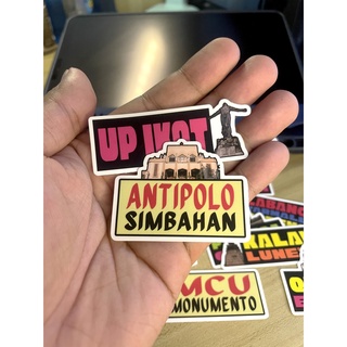 Jeepney Signage and Landmarks PREMIUM MATTE VINYL Stickers Waterproof ...