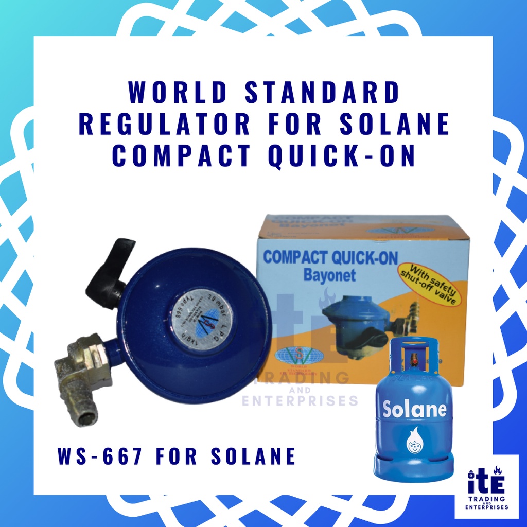 Snap-on Solane Valve LPG Regulator Dark World Standard (WS-668M ...