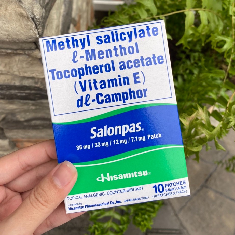 SALONPAS Topical Analgesic (10 patches) | Shopee Philippines