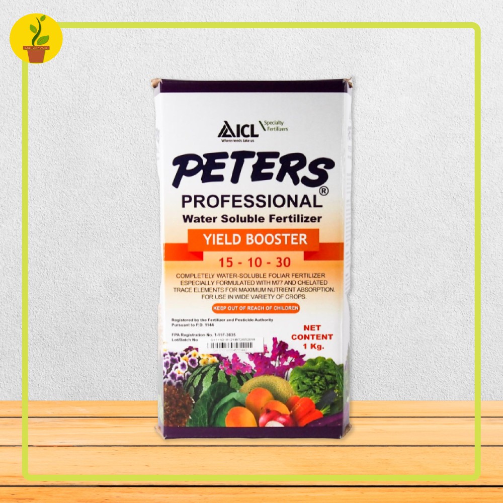 Peters Professional Yield Booster Water Soluble Foliar Fertilizer (15 ...