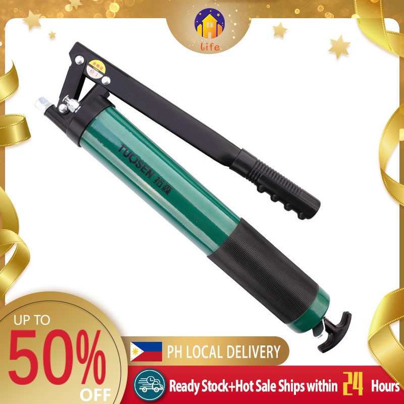 Multifunction Horizontal Bar TOTAL Industrial 400cc Grease Gun | BeeCost