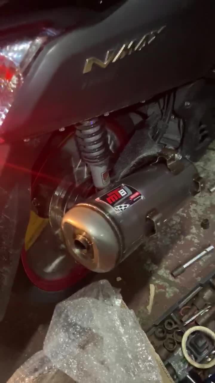 Rat Look MT8 Thailand Pipe NMAX V1 and V2 / Aerox / Soulty / Click ...