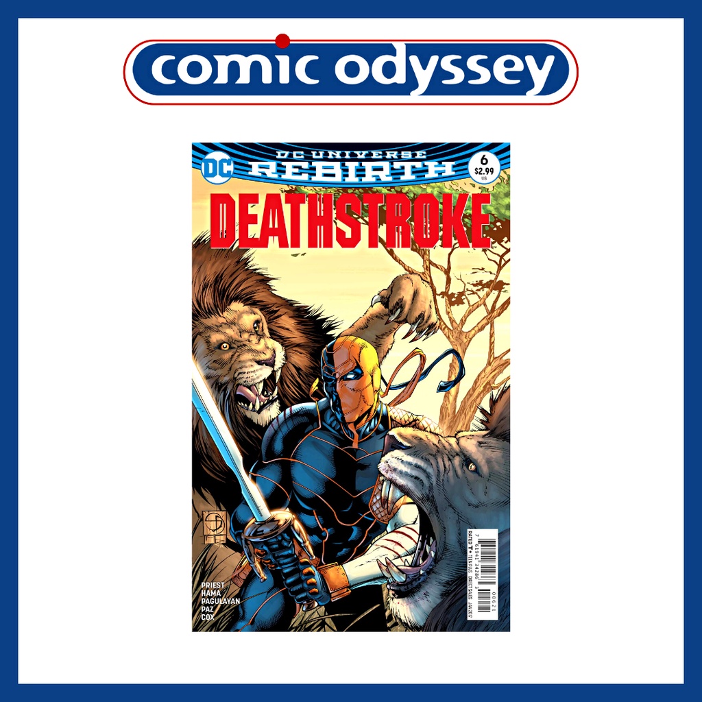 DEATHSTROKE #6 (2016) Shane Davis Variant Cover | Shopee Philippines