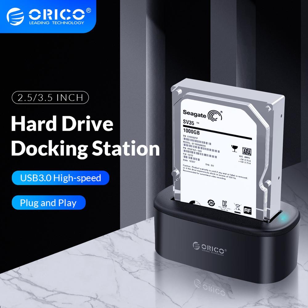 ORICO HDD Docking Station USB3.0 2.5/3.5 inch HDD SSD USB 3.0 to SATA ...