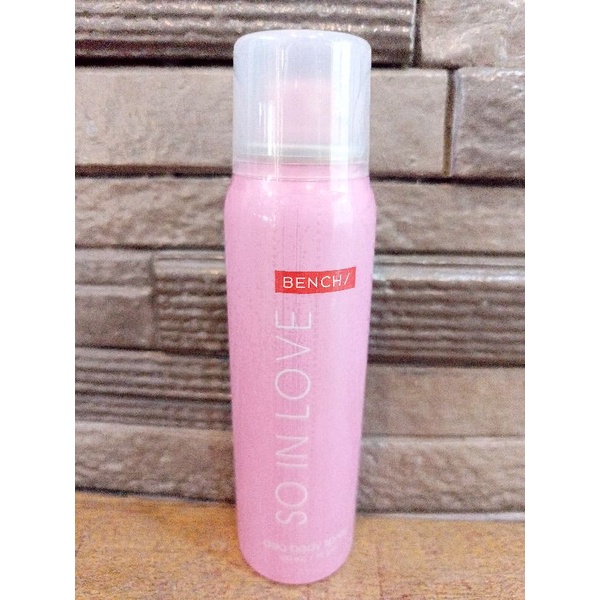 Bench So In Love Pink Body Spray | Shopee Philippines