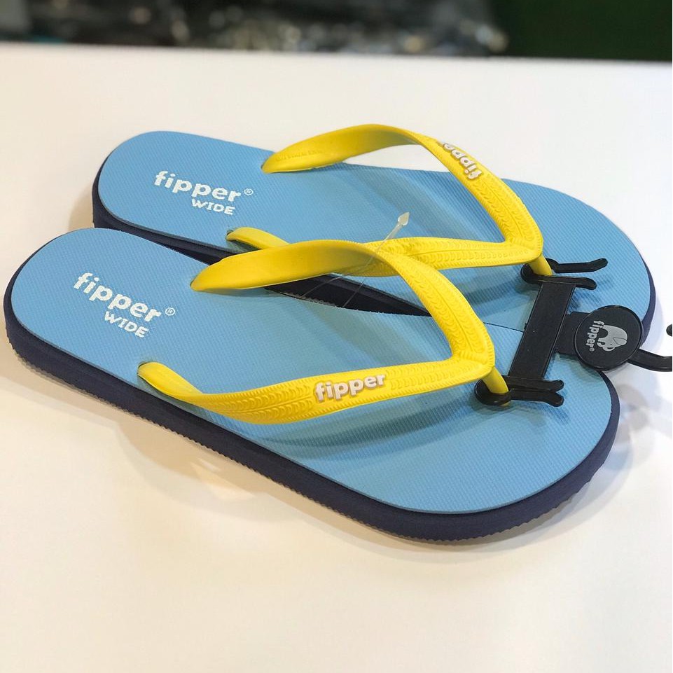 Original Wide Fipper Sandals For Man / Woman - Blue (Sky) / Navy ...