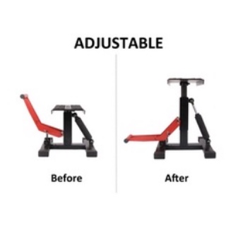 Universal Hydraulic Racing Motorcycle Repair Lift Stand Stool Seat ...