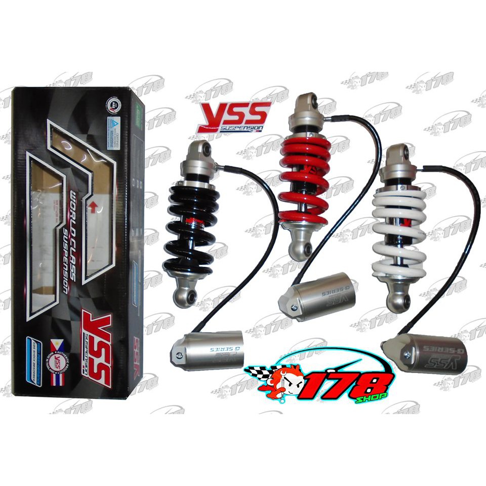 YSS shock for sniper 150 210MM with gas tank(orig) | Shopee Philippines