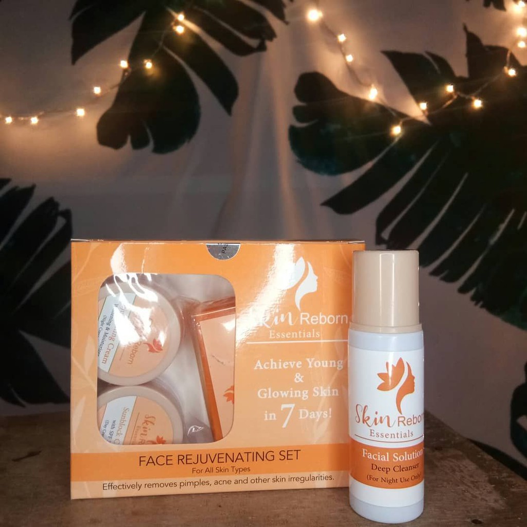 Skin Reborn Essentials Rejuvenating Set | Shopee Philippines