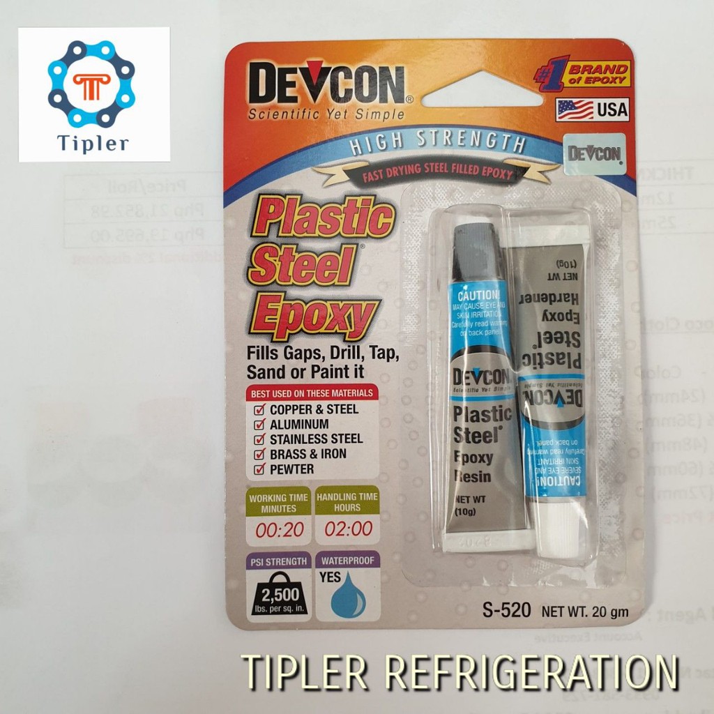 Devcon Plastic Steel Epoxy | Shopee Philippines