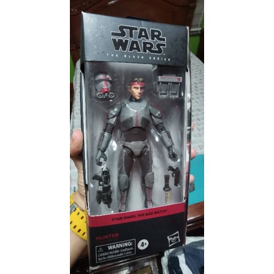 STAR WARS BLACK SERIES HUNTER BAD BATCH CLONE COMMANDO (BOX 8.5/10 ...